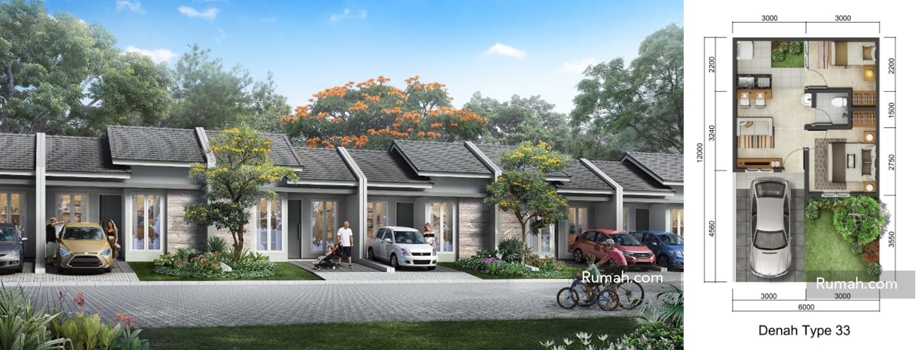 Fortune Garden, Graha Raya, Ciledug, Tangerang | Rumah.com