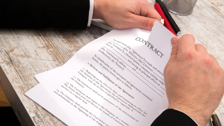 Early Termination Of Rental Agreement