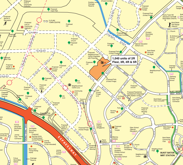 The May 2020 Tengah BTO Flats: Live Near the Jurong Region Line (JRL ...